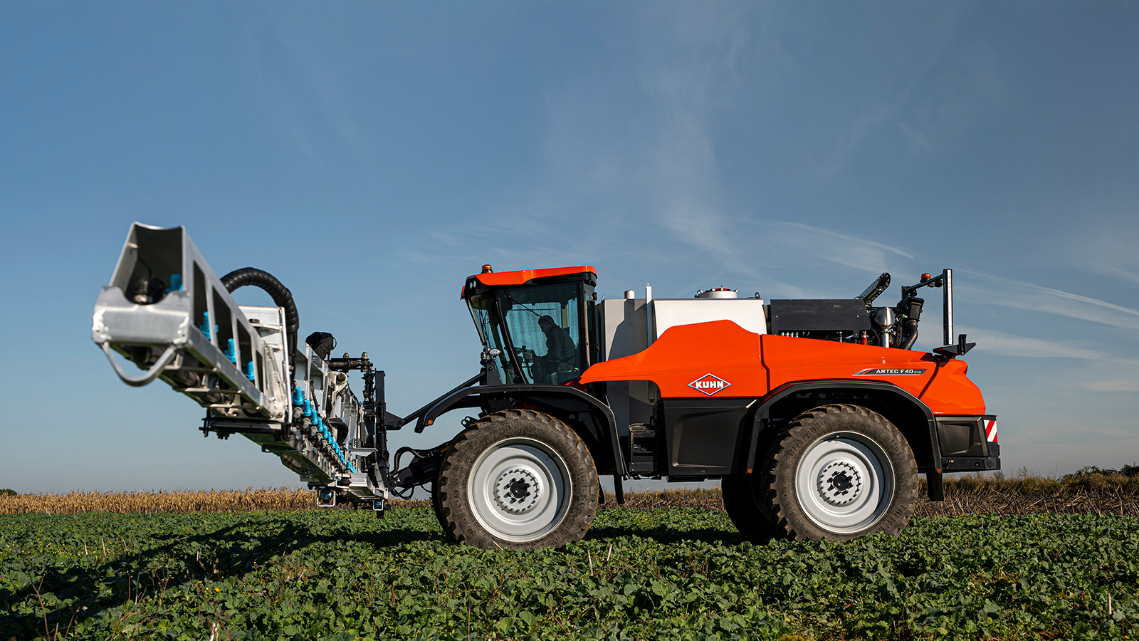 Work output and precision with the ARTEC F40 EVO self-propelled sprayer ...